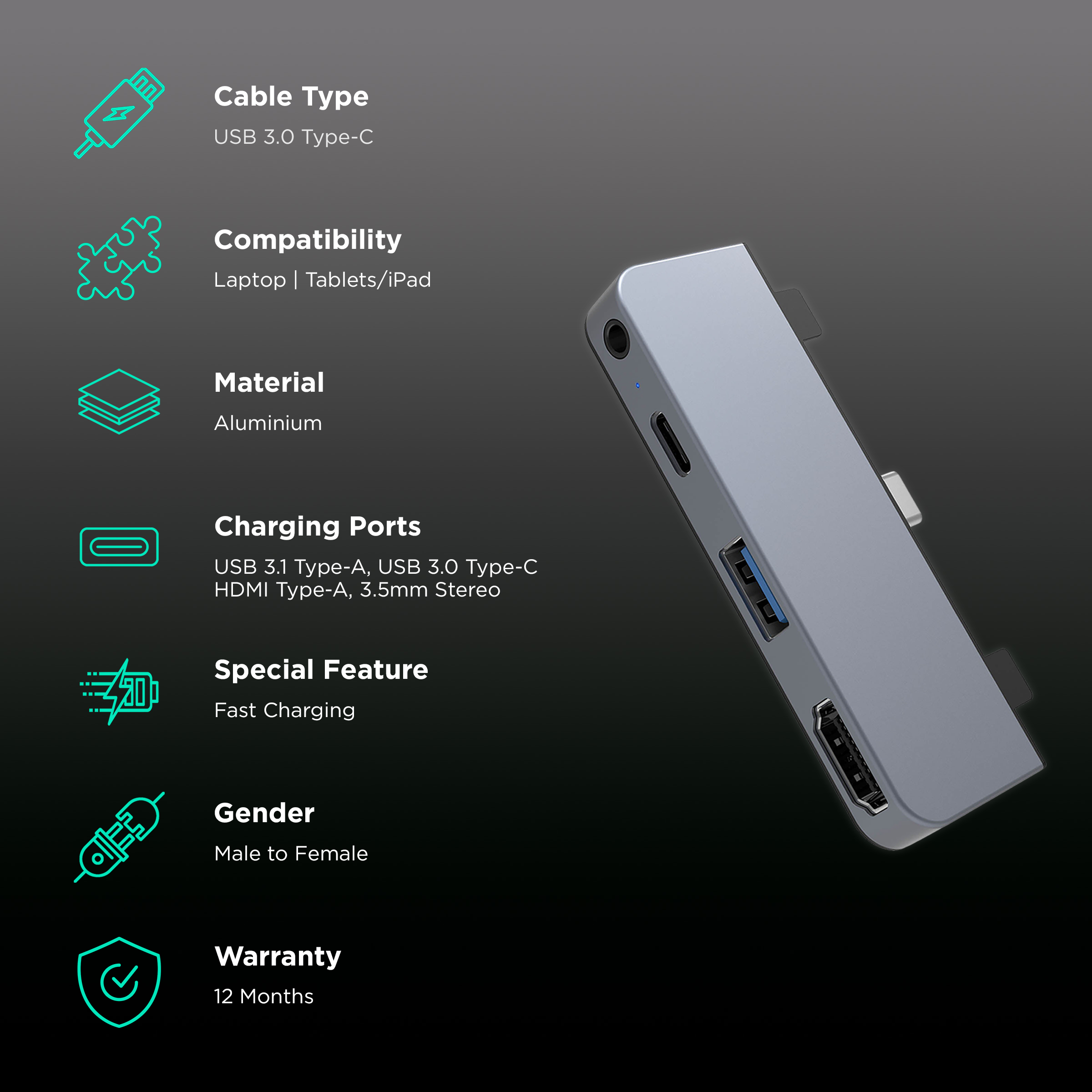 Buy HyperDrive 4-in-1 USB 3.0 Type C to USB 3.1 Type A, USB 3.0 Type C ... Buy HyperDrive 4-in-1 USB 3.0 Type C to USB 3.1 Type A, USB 3.0 Type C ...